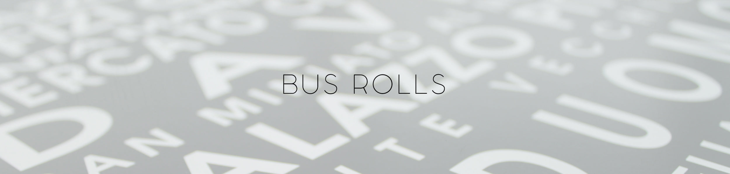 Bus Rolls – CartoCreative